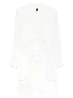 Pinko Benvenuto Shirt Dress - White