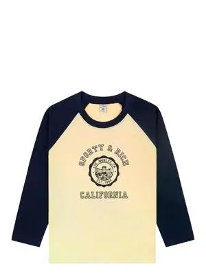 SPORTY & RICH California Emblem T-shirt - Neutrals