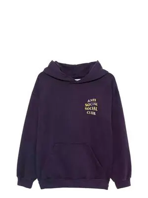 ANTI SOCIAL SOCIAL CLUB Mind Games Weathered Hoodie - Purple