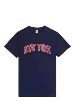 SPORTY & RICH New York Ivy T-shirt - Blue