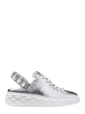 JIMMY CHOO Diamond Maxi Sneakers - Silver