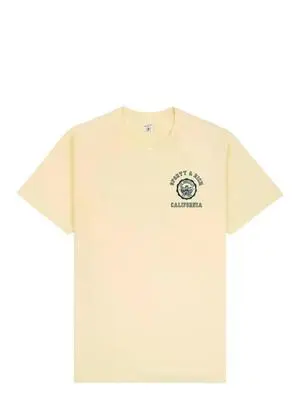 SPORTY & RICH California Emblem T-shirt - Yellow