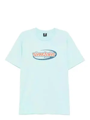 SINCLAIR Italics Logo T-shirt - Blue