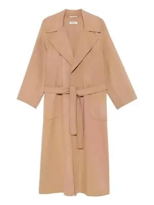 Max Mara Virgin Wool Coat - Brown