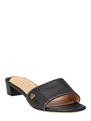 Ralph Lauren 25mm Fae Sandals - Black