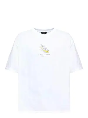 A.p.c. Crew-neck T-shirt - White