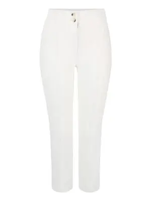 Veronica Beard Kean High-waisted Trousers - White