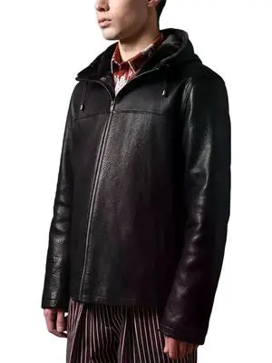 POCHE PARIS Hooded Jacket - Black