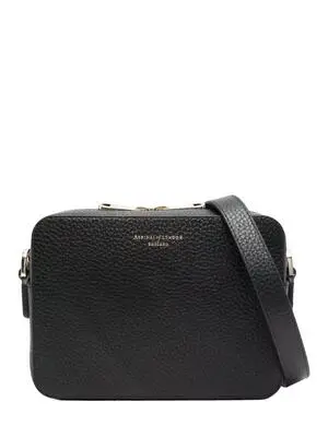 ASPINAL OF LONDON Leather Cross Body Bag - Black
