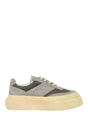 MAISON MARGIELA Gambetta Leather Sneakers Grey