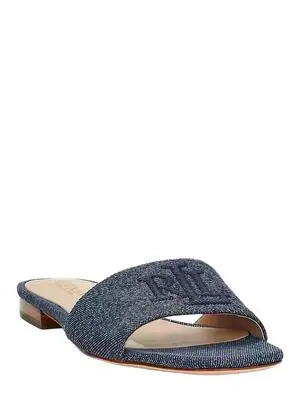 Ralph Lauren Everley Sandals - Blue