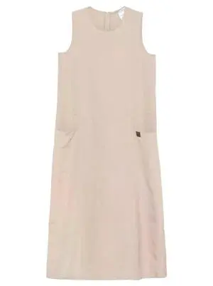 Max Mara Midi Dress - Neutrals