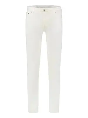 RICHARD J. BROWN Logo-patch Trousers - White