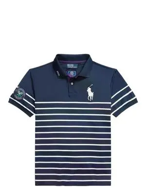 Polo Ralph Lauren Striped Polo Shirt Blue