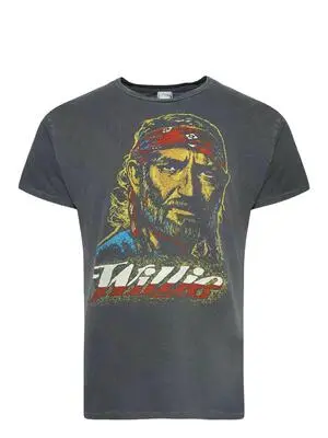 MadeWorn Willie Nelson T-shirt - Grey