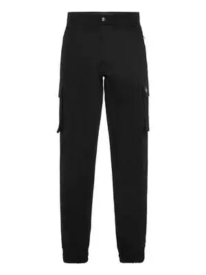 Philipp Plein Basic Cargo Joggers - Black