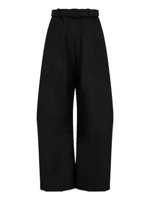 Rosetta Getty Belted Trousers - Black