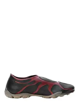 ROMBAUT Flame-detail Slip-on Sneakers - Black