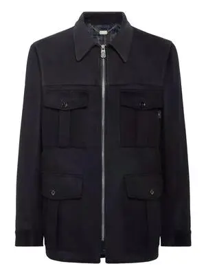 BILLIONAIRE Zip-up Jacket - Blue