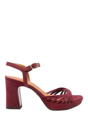 Chie Mihara 80mm Keske Sandals - Red