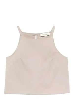 MOUTAKI Stretch-cotton Tank Top - Neutrals