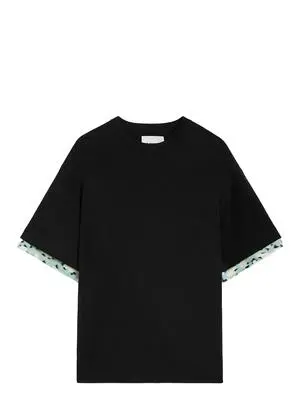 JIL SANDER Cotton Crew-neck T-shirt - Black