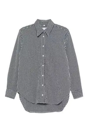 Hunza G Checkered Shirt - Black