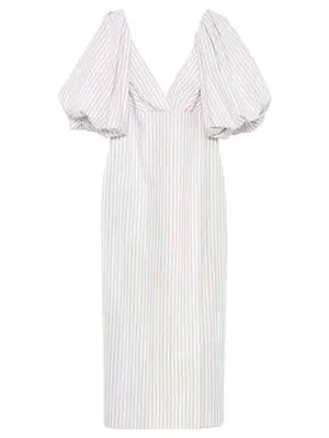 LUISA SPAGNOLI Cotton Midi Dress