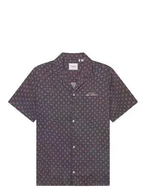 LES DEUX Geometric-pattern Shirt
