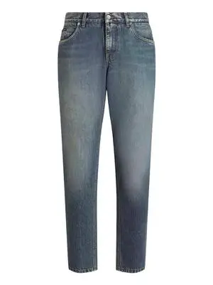 Dolce & Gabbana Cotton Jeans - Blue