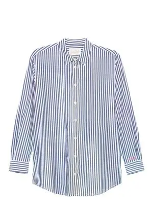 MC2 SAINT BARTH Striped Cotton Shirt