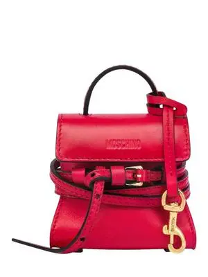 Moschino Bag Keyring - Red