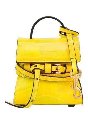Moschino Bag Keyring - Yellow