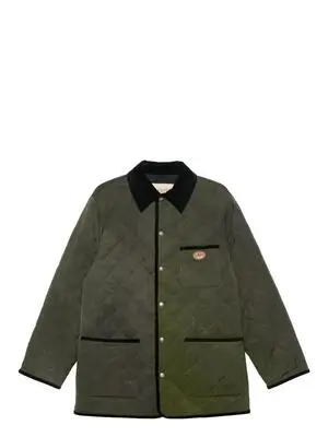 Valentino Garavani Vlogo Signature Quilted Jacket - Green