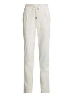 RALPH LAUREN PURPLE LABEL Pleated Drawstring Trousers