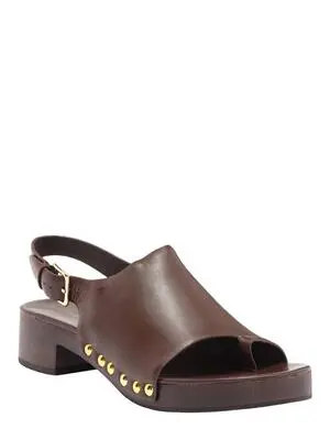 Jeffrey Campbell Pipper Slingback Platform Sandal Coffee