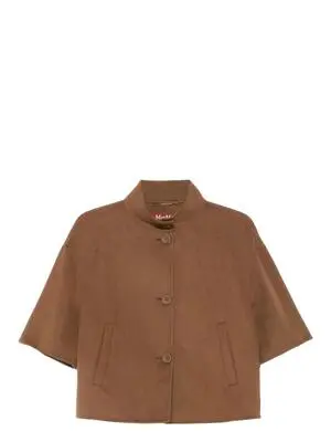 Max Mara Cashmere-blend Jacket - Brown