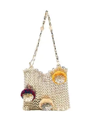 PACO RABANNE 1969 Raffia Shoulder Bag