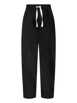 STUDIO TOMBOY Drawstring-waist Trousers - Black