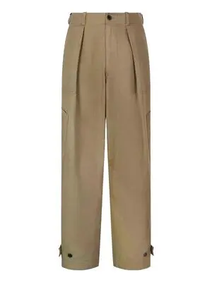STUDIO TOMBOY Pleat-detailed Cargo Trousers - Brown