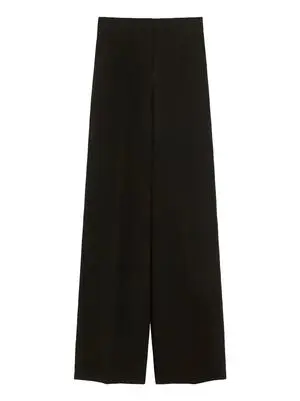 Max Mara Okra Tailored Trousers - Black