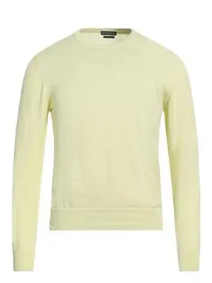 BALLANTYNE Knitted Cotton Crewneck Sweater - Green