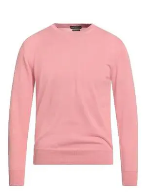 BALLANTYNE Sweater In Light Cotton Pink