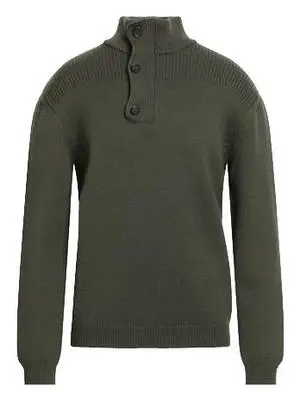 DANIELE FIESOLI Virgin Wool Turtleneck - Green