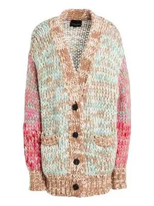 ROBERTO COLLINA Knitted Cardigan - Brown