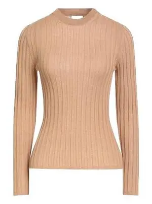 ALYSI Sweater In Wool Blend - Beige
