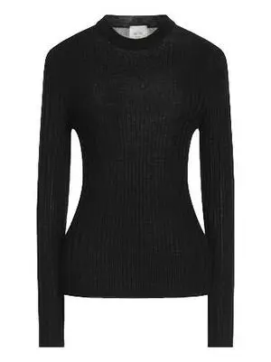 ALYSI Sweater In Wool Blend - Black
