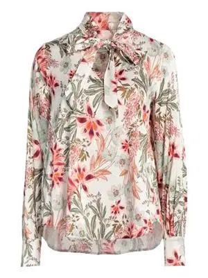 SHIRTAPORTER Floral Print Blouse - White