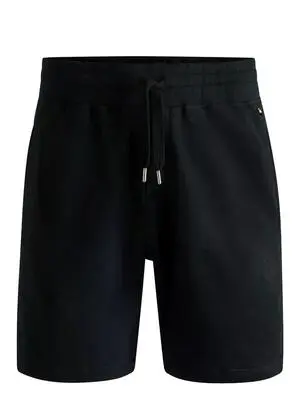 Hugo Drawstring-waist Shorts - Black