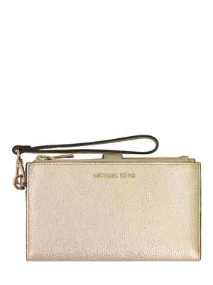 Michael Kors Adele Double Zip Wristlet - Gold